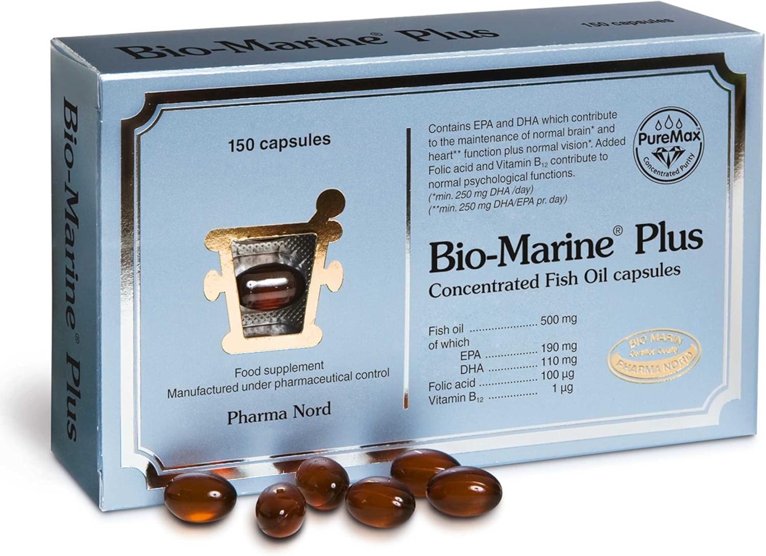 Pharma Nord Bio-Marine Plus 150 Capsules – BigaMart