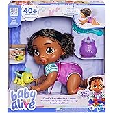 Baby Alive Crawl 'n Play Katie Kat Electronic Crawling Baby Doll Set ...