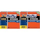 Amazon.com: Hefty Strong Large Trash Bags (Multipurpose, Unscented ...