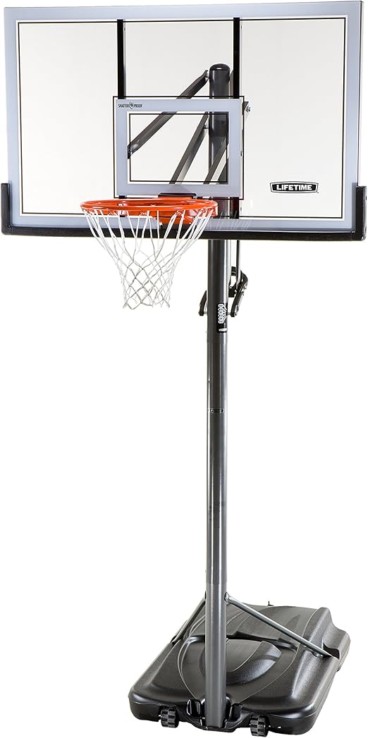Lifetime Competition Basketball System with 54-Inch Backboard, Portable ...