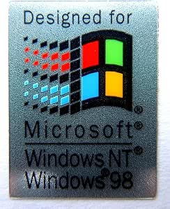 Original Microsoft Windows NT / 98 Sticker 19 x 25mm [336]: Amazon.ca ...