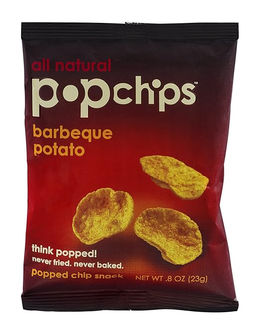 Amazon.com: Popchips Barbeque Potato, 0.8 oz Bag (Pack of 32)