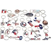 Amazon.com: Lamatar1 Texas Bundle Souvenir Keychains, 15 Pcs Set, Texas ...
