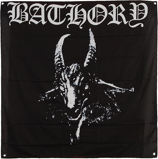 Bathory - Poster Flag: Amazon.co.uk: Garden & Outdoors