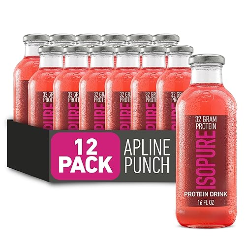 Isopure Zero Carb 32g Clear Protein Ready-to-Drink, Whey Protein ...