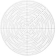Fulton 10" Round Center Finder Woodworking Compass for Drawing Circles ...
