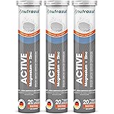 Amazon.com: Nutrazul Active Magnesium and Zinc Effervescent Tablets ...