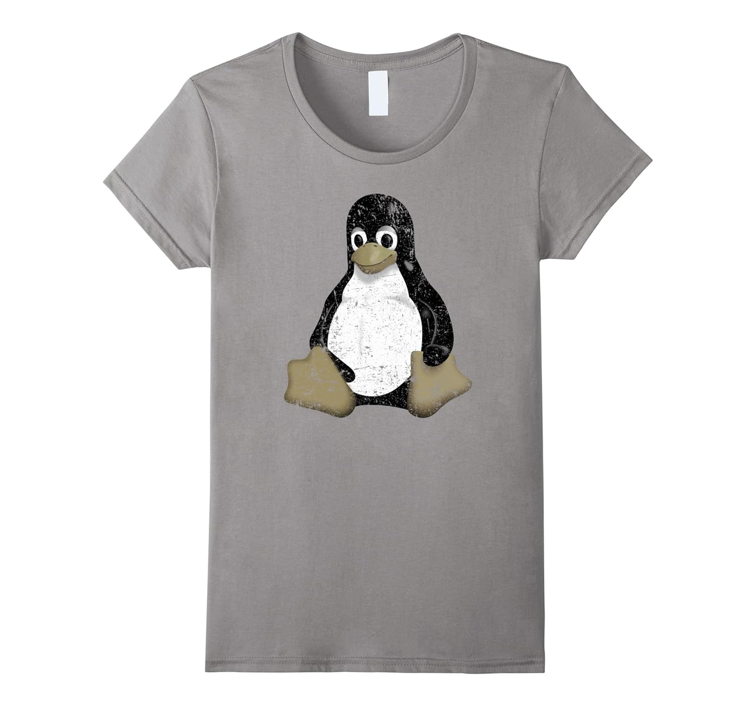 Vintage “Tux” Linux Penguin T-Shirt-4LVS
