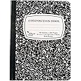 Composition Notebook, 9-3/4" x 7-1/2", Wide Ruled, 100 Sheet (200 Pages ...