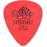 Amazon.com: JIM DUNLOP Flex Standard .50mm Red Guitar Pick-12 Pack ...