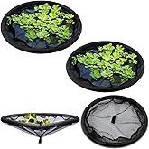 Amazon.com : DANHMAO 2Pack Round Floating Flora Fish Barrier Floating ...