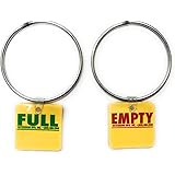 Amazon.com : Cylinder Tank Status Tags - EMPTY or FULL with 5" Steel ...