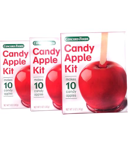 Raspberry Candy Apples