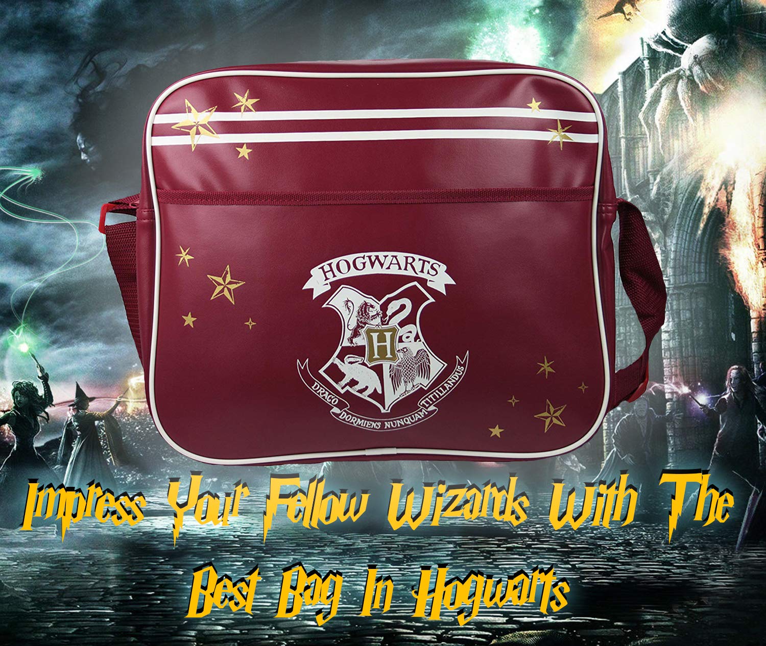 Luggage Harry Potter Messenger Bag Hogwarts Crossover Bags Gryffindor ...