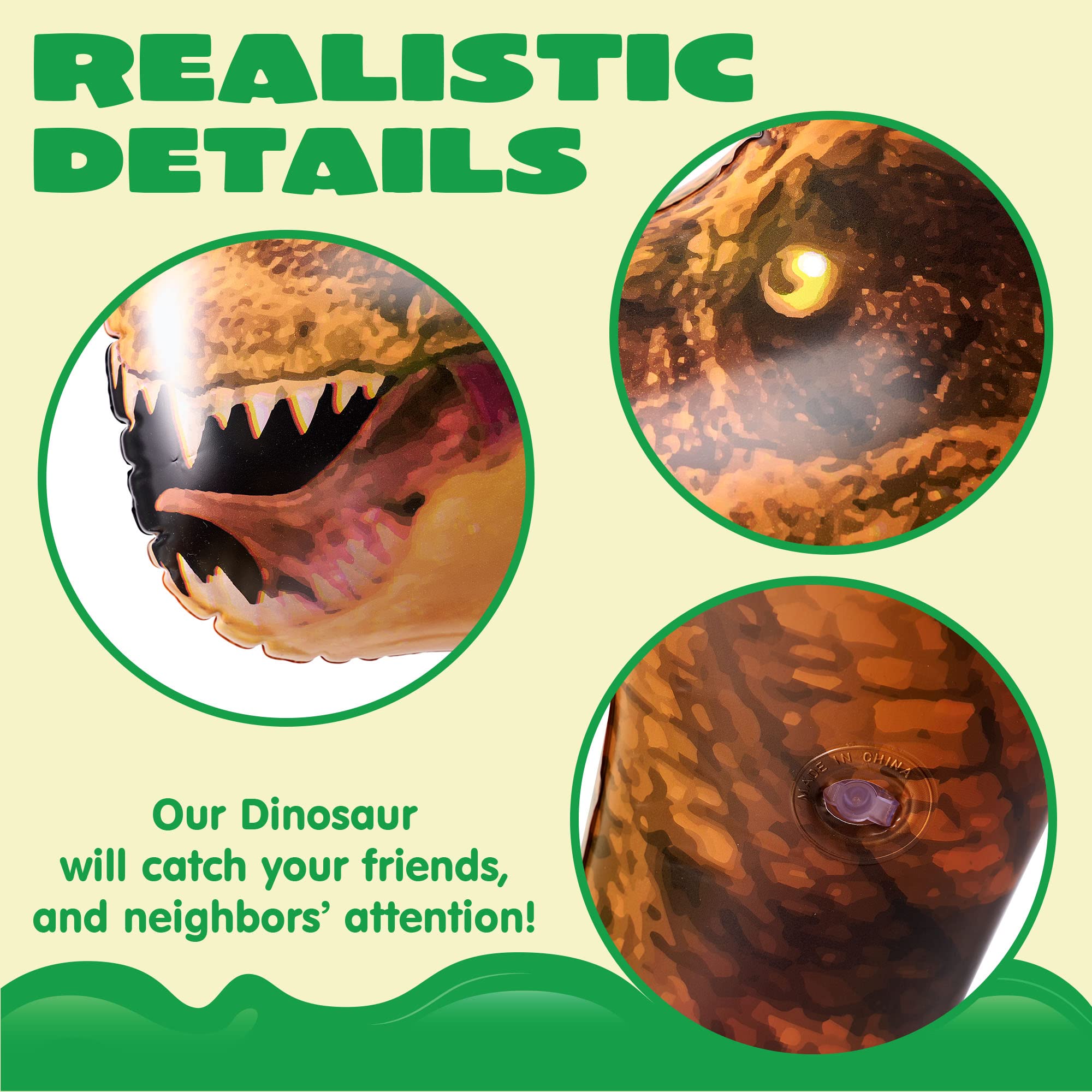 Mua JOYIN T-Rex Dinosaur Inflatable, 63 ”Tyrannosaurus Rex Inflatable ...