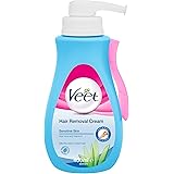 Veet Gel Cream Hair Remover 13.5oz Pump (Sensitive): Amazon.co.uk ...