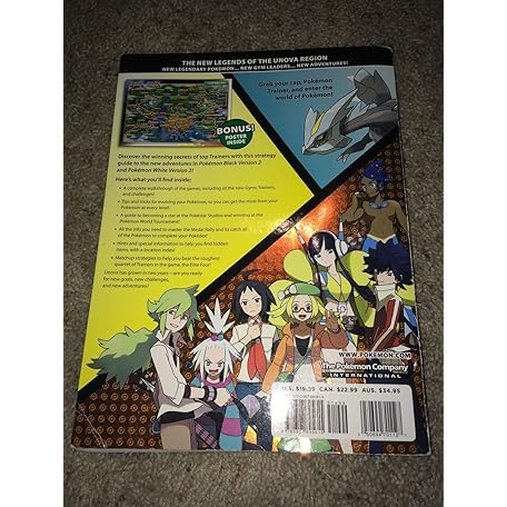 Mua Pokemon Black Version 2 & Pokemon White Version 2 Scenario Guide ...