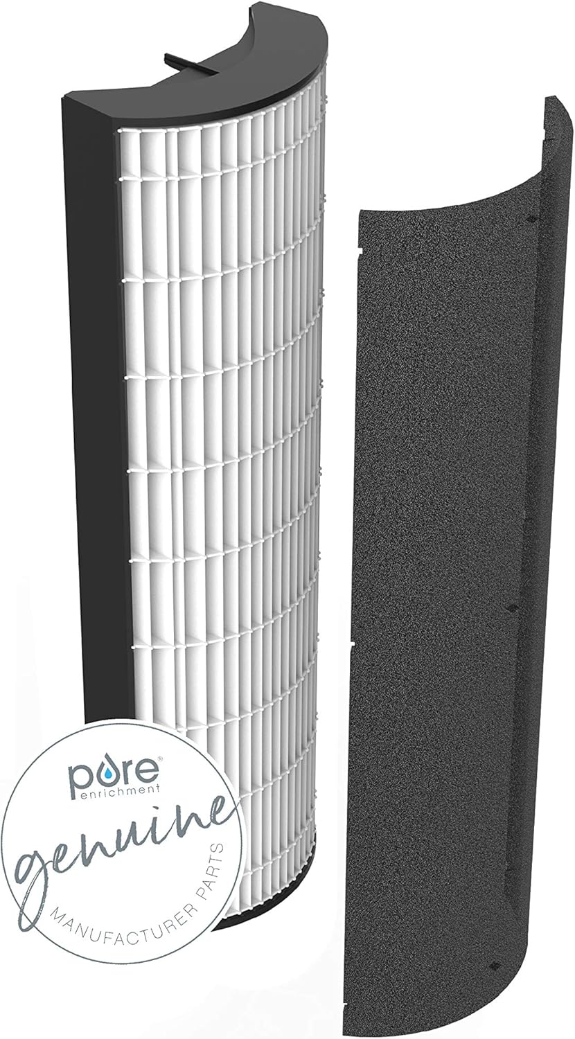 Amazon.com: Pure Enrichment Genuine 2-in-1 True HEPA Replacement Filter ...