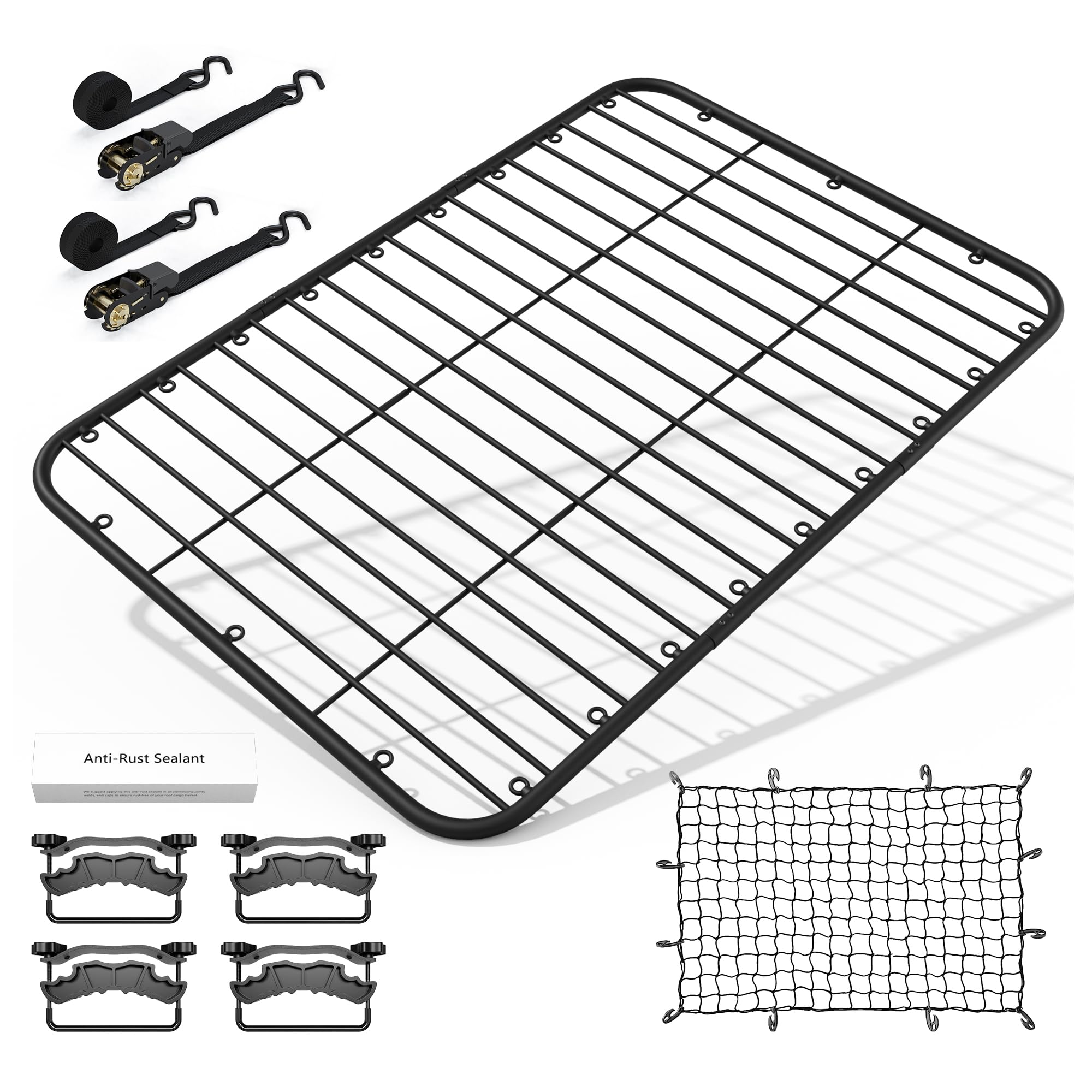 WILDROAD Car Roof Platform, Universal Roof Flat Rack 69" x 47" x 1.3 ...