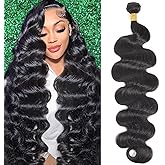 Amazon.com: Body Wave Bundles Human Hair 24 26 28 Inch 12A 100% ...