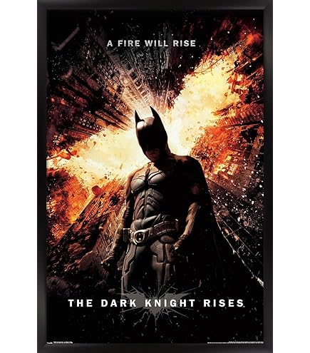 The Dark Knight Trilogy Poster Amazon