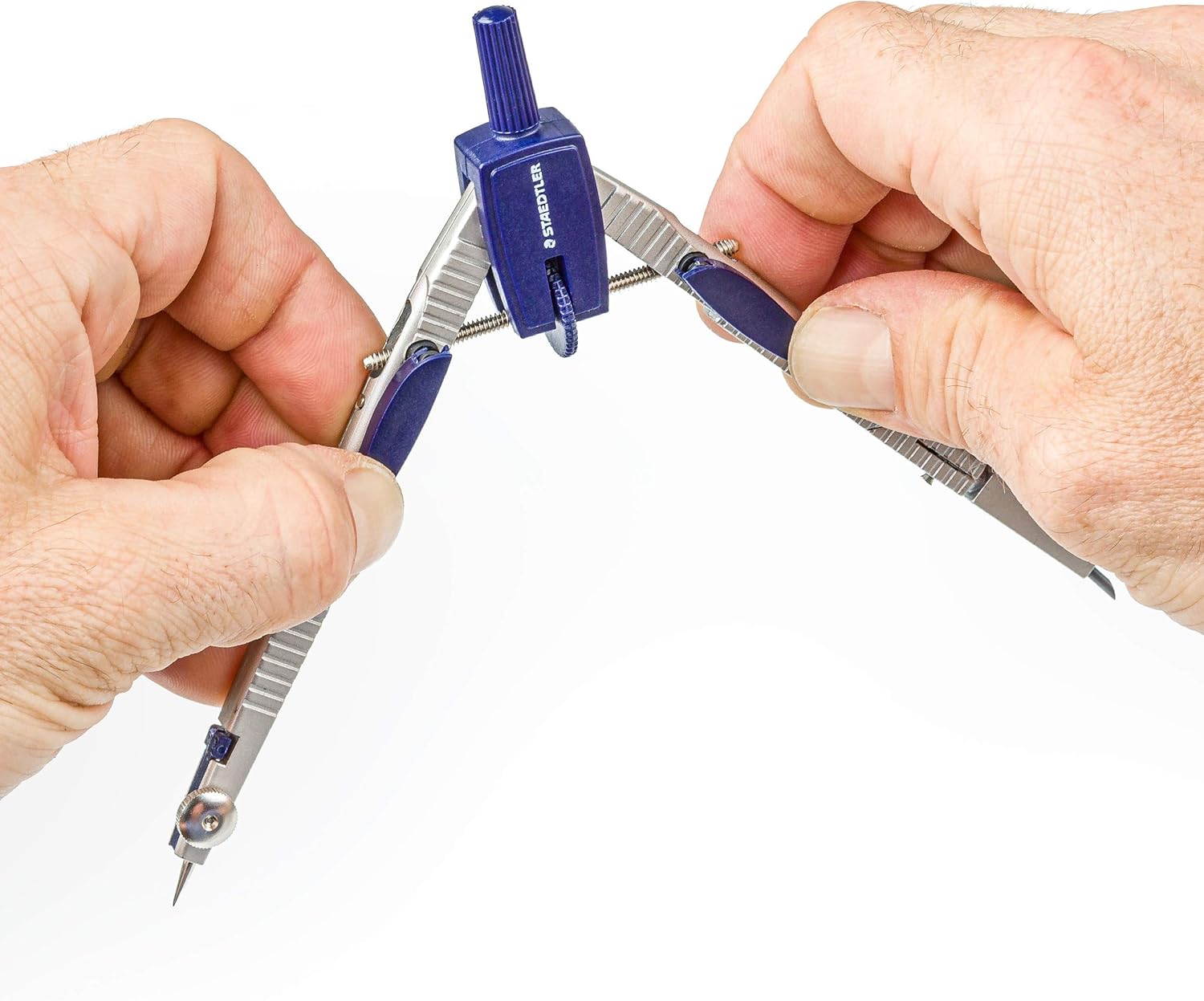 STAEDTLER 553 01 Mars Comfort Compass with Push Button Mechanism and ...