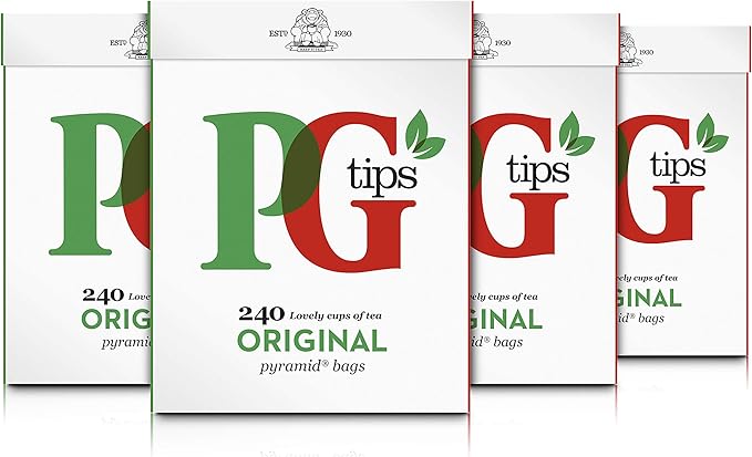 PG Tips Original Rainforest Alliance Certified Tea Bags Biodegradable ...