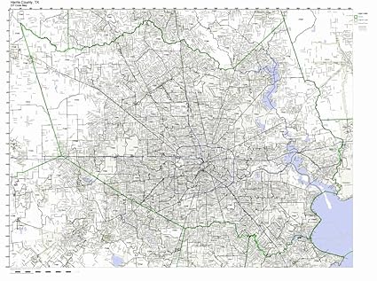 Harris County Zip Code Map Harris County Voting Precinct Map