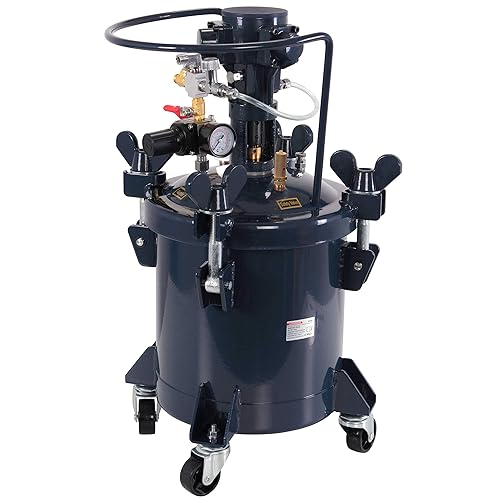 TCP Global 2-1/2 Gallon - 10 Liter Pressure Pot Paint Tank: Heavy Duty ...