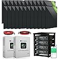 Amazon.com : ECO-WORTHY 10000W Complete Off-Grid Solar Panel Kit for Home| 10KW 120V/240V Output ...