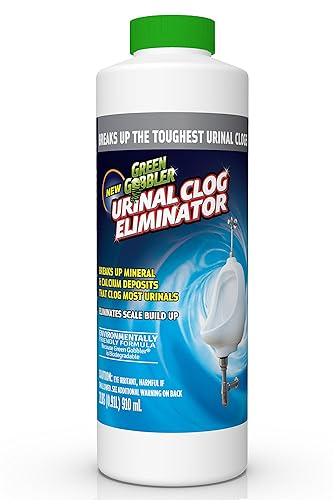 Green Gobbler Urinal Clog Eliminator | Urinal Chemicals | Urinal Drain ...