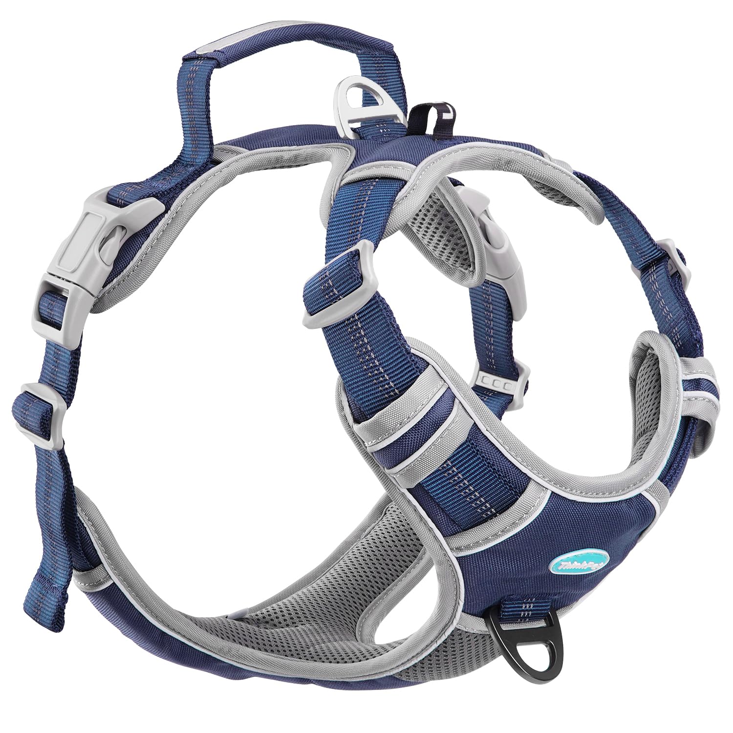 ThinkPet No Pull Harness Breathable Sport Harness with Handle-Dog ...