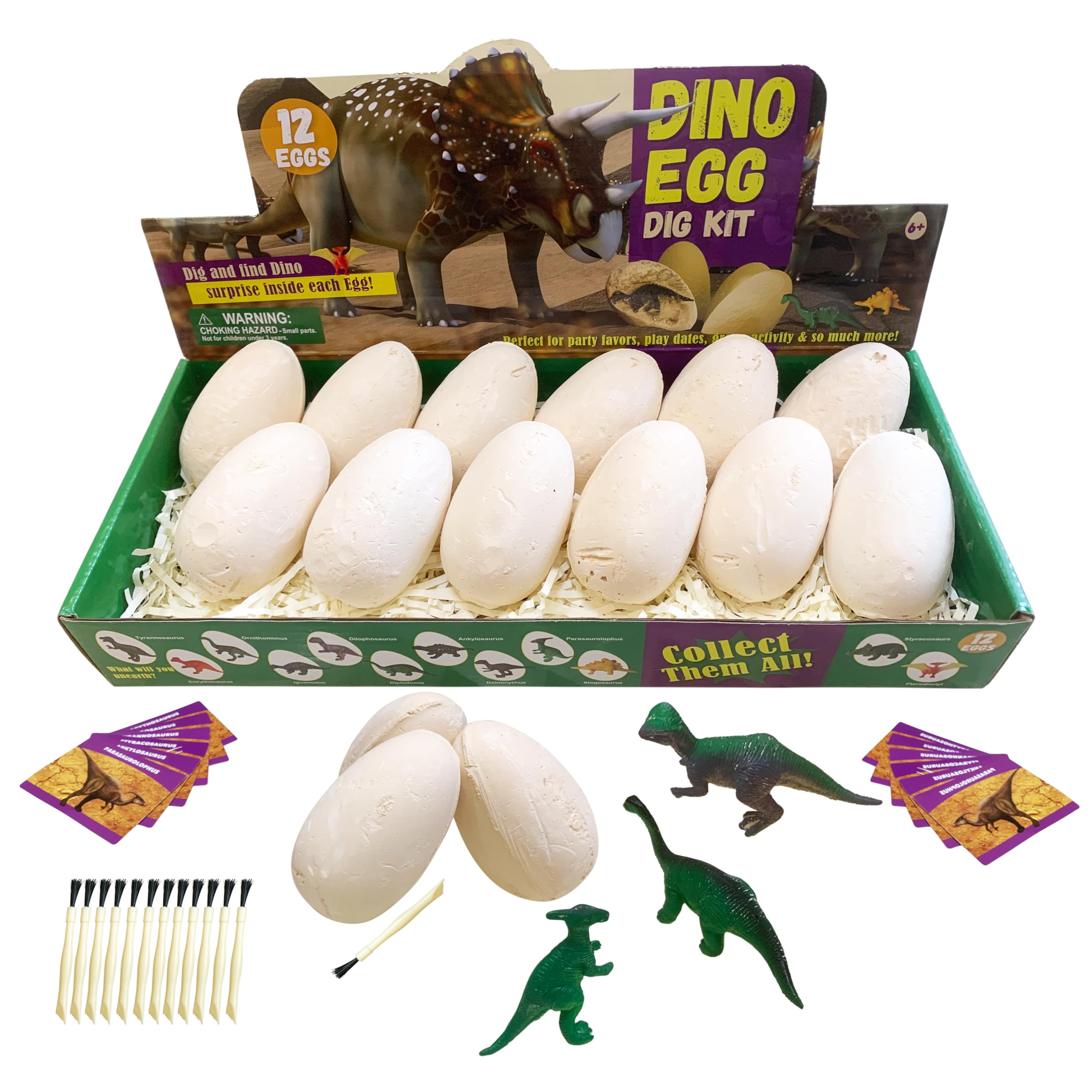 Mua Dino Eggs Dig Kit 12Pcs Dinosaur Excavation Educational Archaeology ...