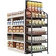 Amazon.com: GZYLCH 5 Tier Retail Snack Display Stand, Metal Snack Candy ...