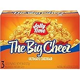 Amazon.com: Jolly Time The Big Cheez, Cheddar Cheese Microwave Popcorn ...