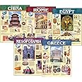 Amazon.com: CTP Ancient Civilization Display for Grades 5-8 Classes and ...