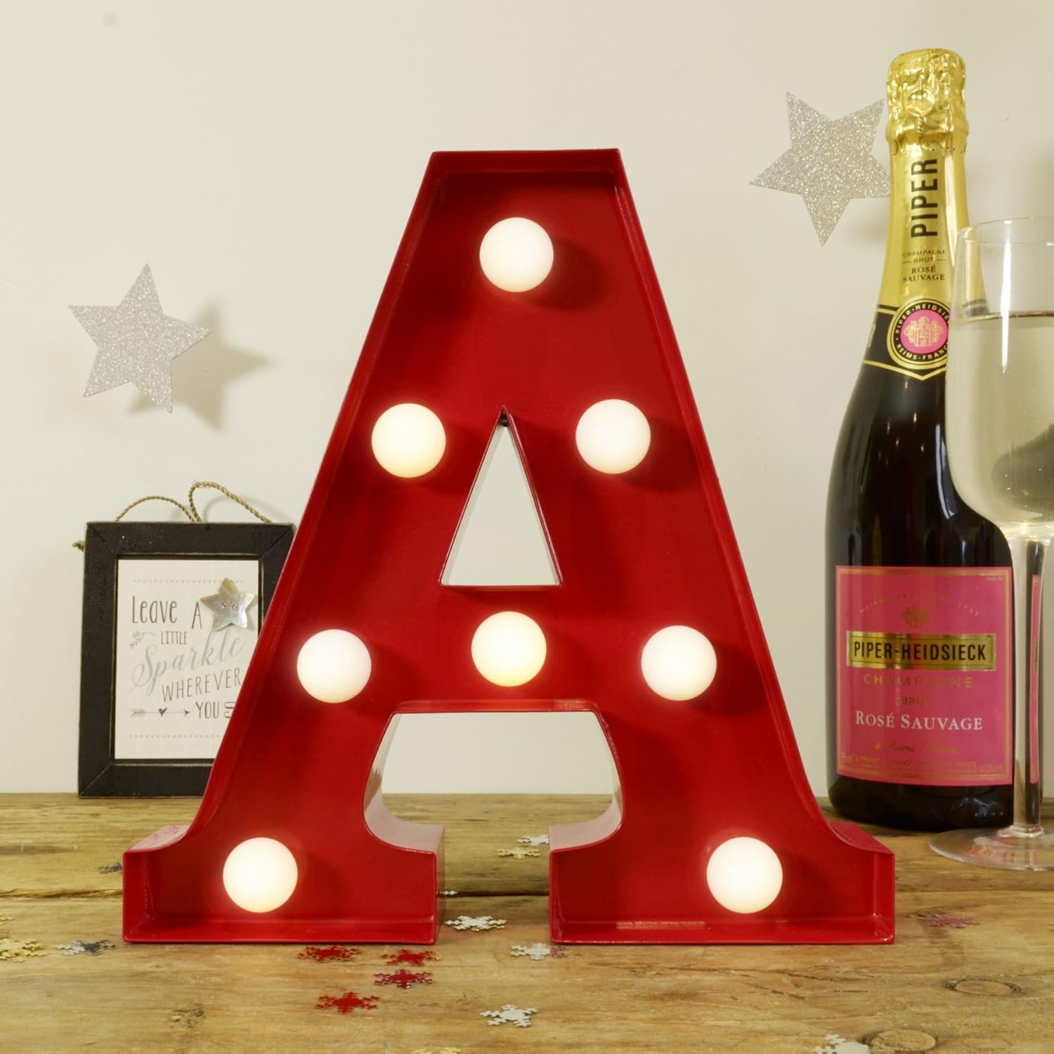 Marquee Letter Light "A" –Light Up LED Alphabet Letters –Light Bulb ...