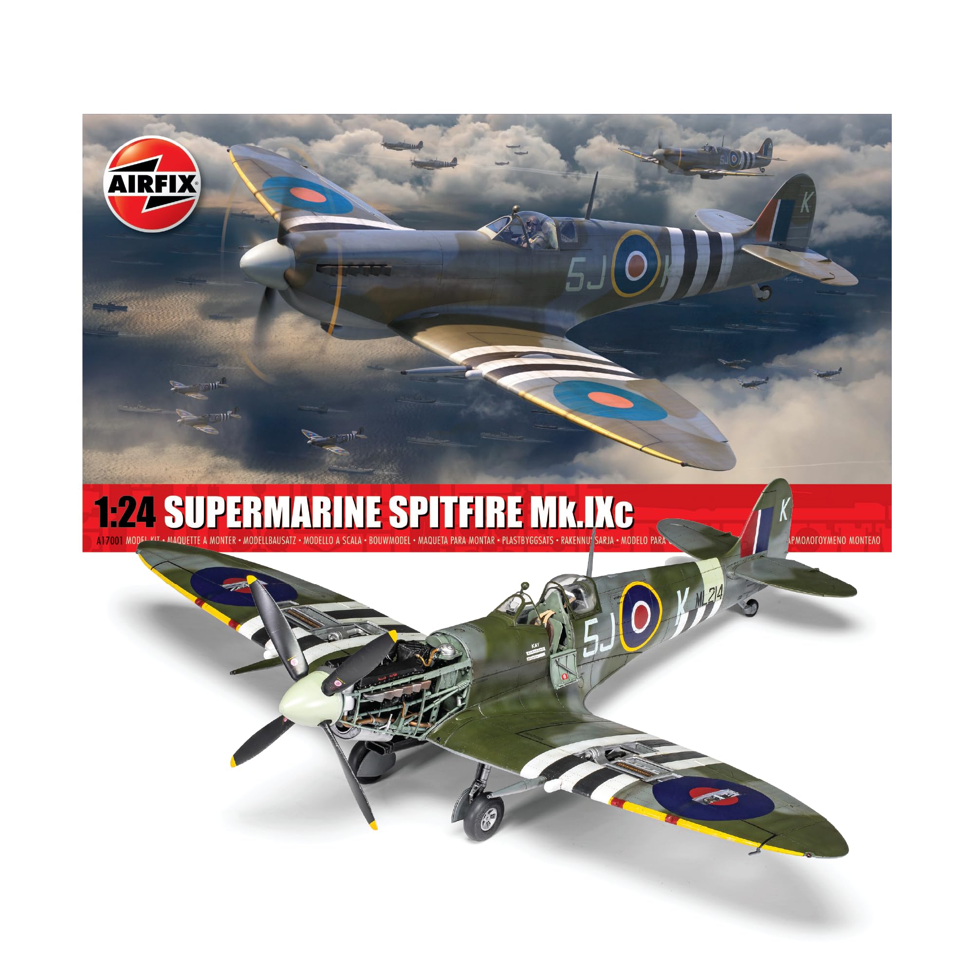 Mua Model Airplane Kit Gift Set - A17001 Supermarine Spitfire Mk.IXc ...