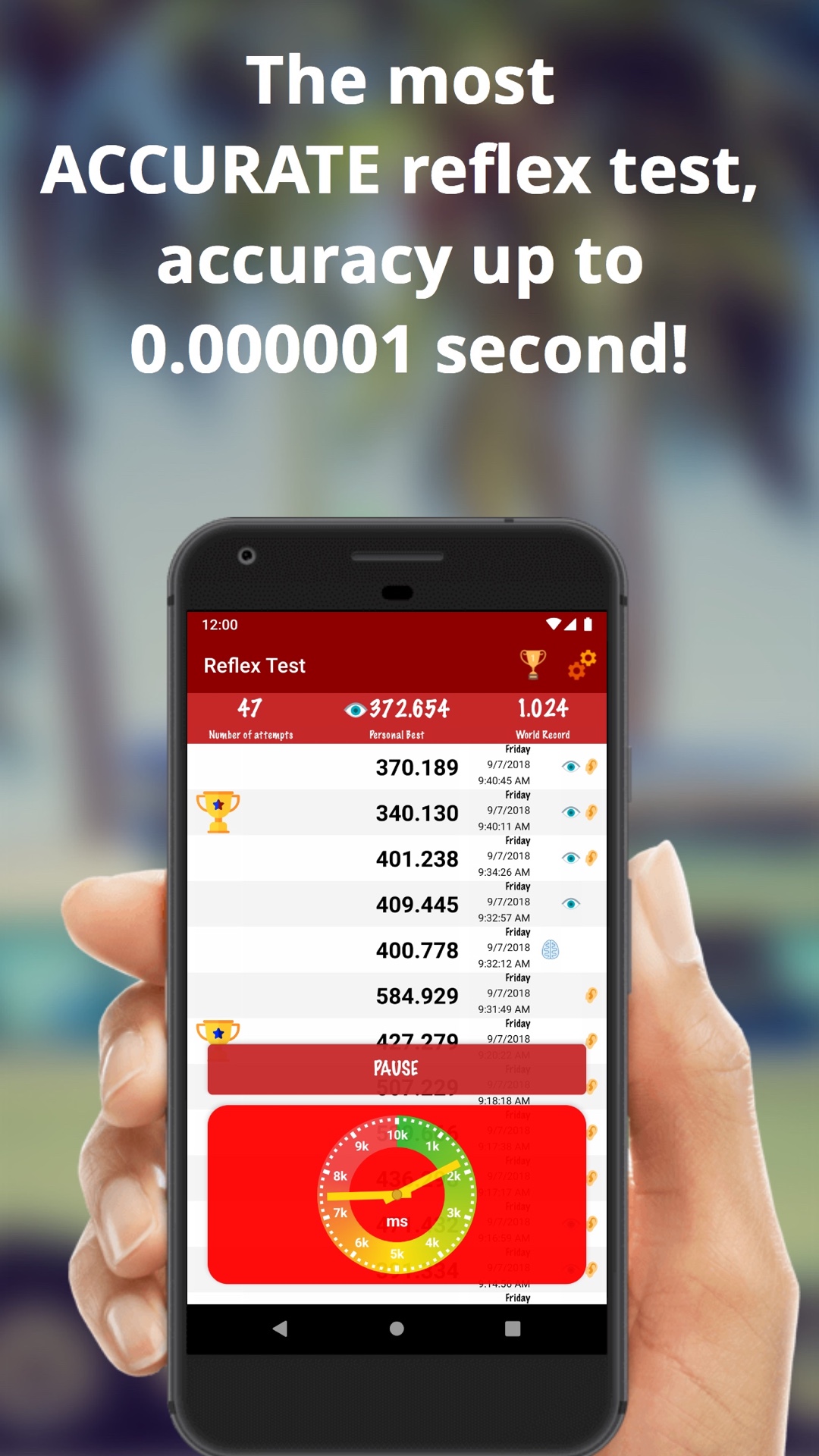 Fast Reflex - test your BRAIN and time of reaction: Amazon.com.br ...