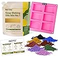 Amazon.com: Pifito Cold Process Soap Making Kit │ Oils Mix No. 1 60 Oz ...