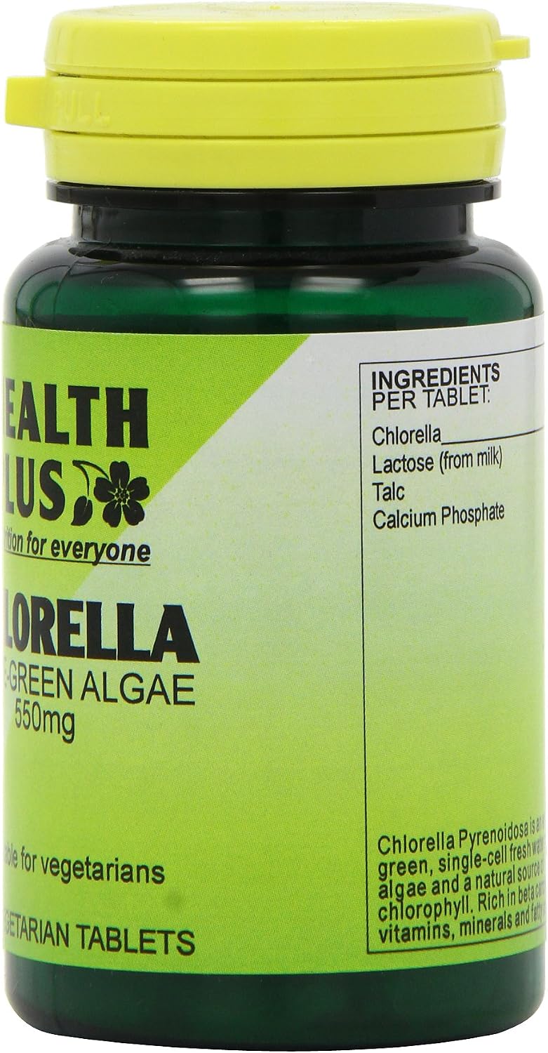 Health Plus Chlorella 550mg Blue-green Algae Body Shape Plant ...