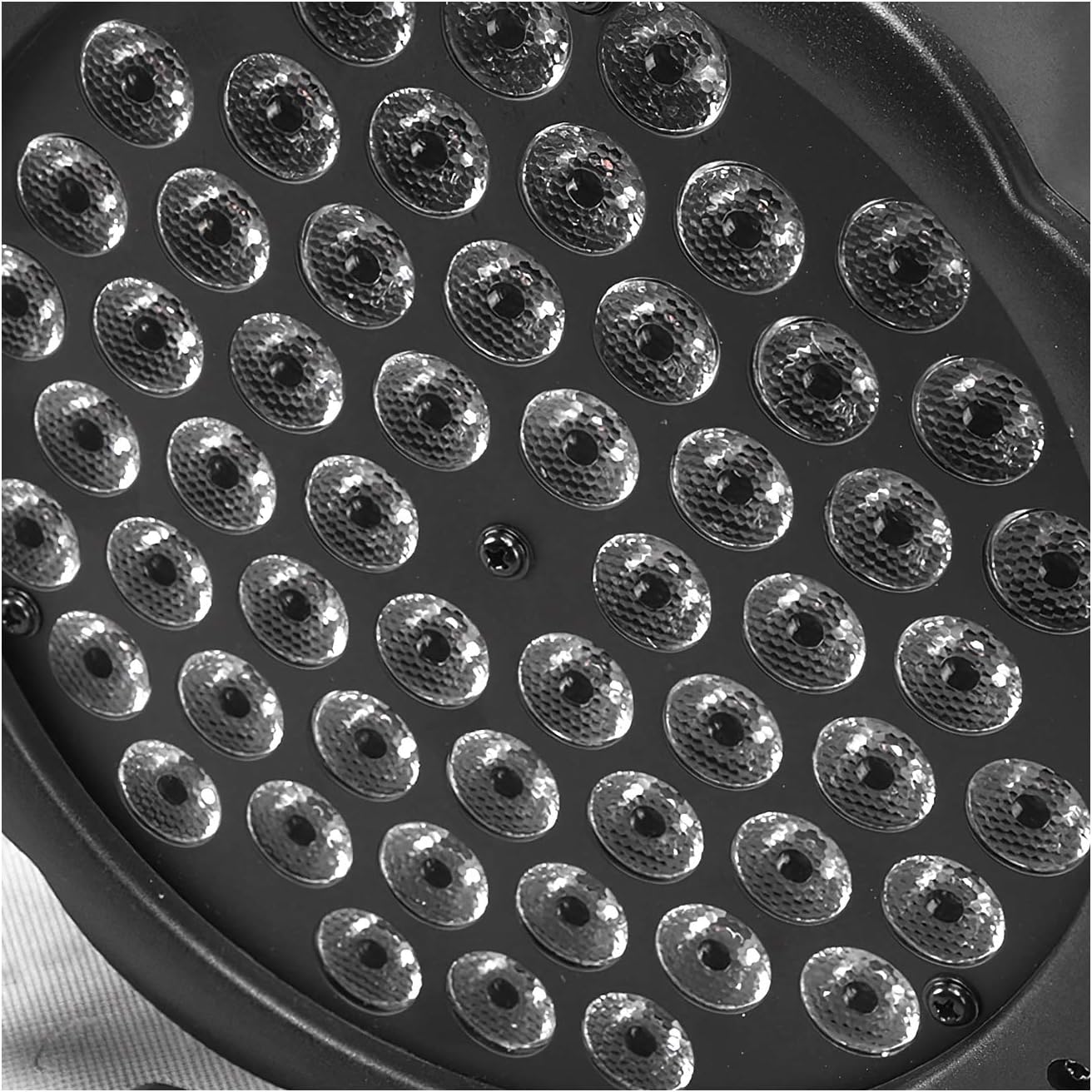 (Pack of 20) Acrylic Lens with Black Holder Bracket, Focusing Led Lens ...