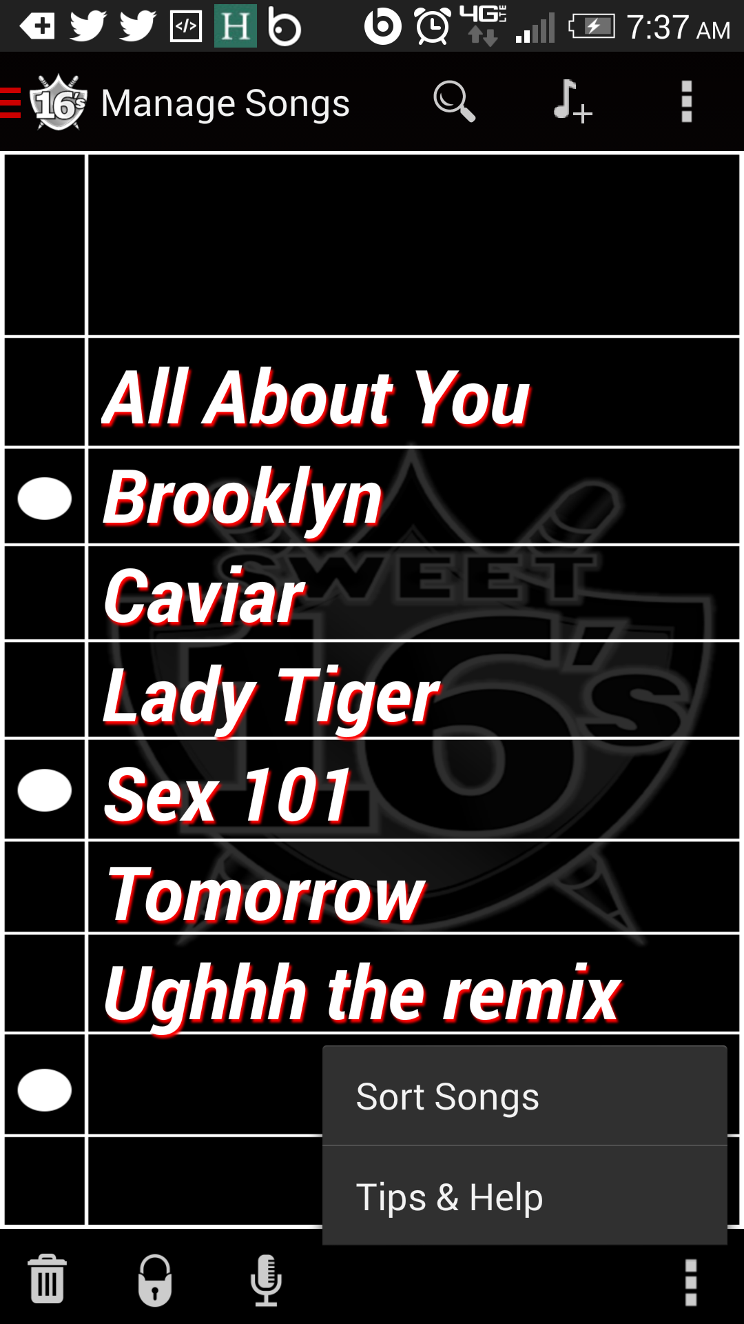 SWEET 16's for Songwriting:Amazon.co.uk:Appstore for Android