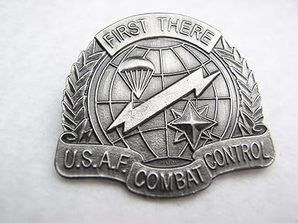 Amazon.com: USAF AIR FORCE PIN COMBAT CONTROL FIRST THERE LARGE QUALITY ...