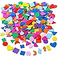 Amazon.com: IFKEGON Assorted Foam Shapes Stickers,1050 Pieces Bulk Self ...