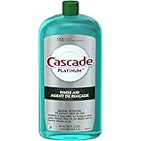 Amazon.com: Cascade Rinse Aid Platinum, Dishwasher Rinse Agent, Regular ...