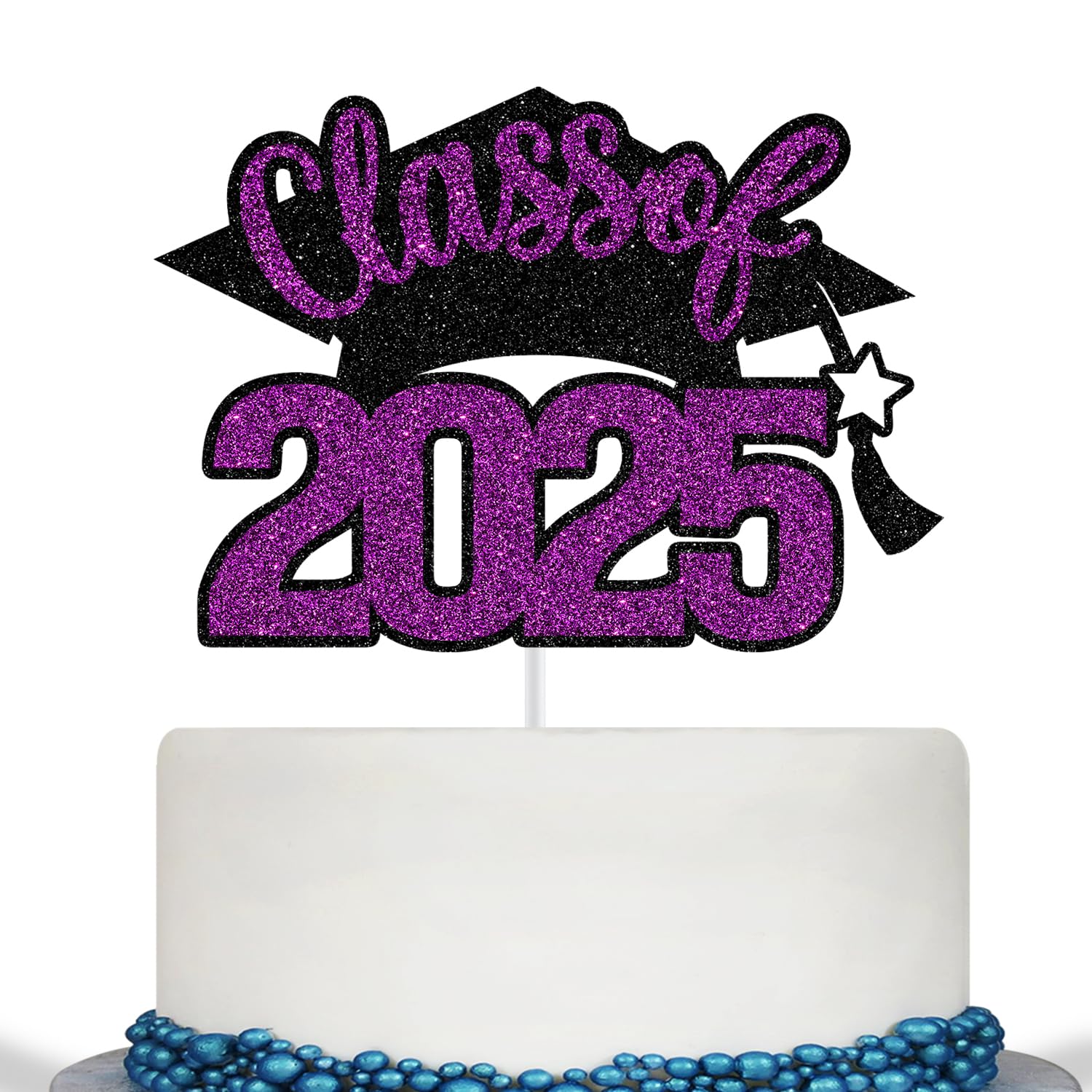 Class of 2025 Cake Topper, 2025 Graduation Cake Topper, Congrats Grad ...