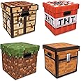 Amazon.com - Minecraft 4-Piece 13 Inch Fabric Storage Bin Bundle