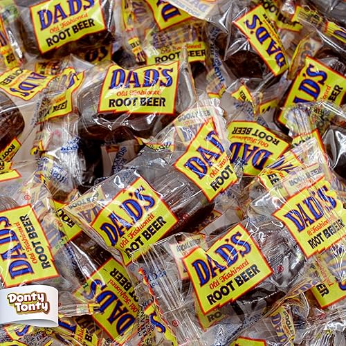 DAD'S ROOT BEER BARRELS Hard Candy 5 lb – Bulk Caramels Bag, Old ...