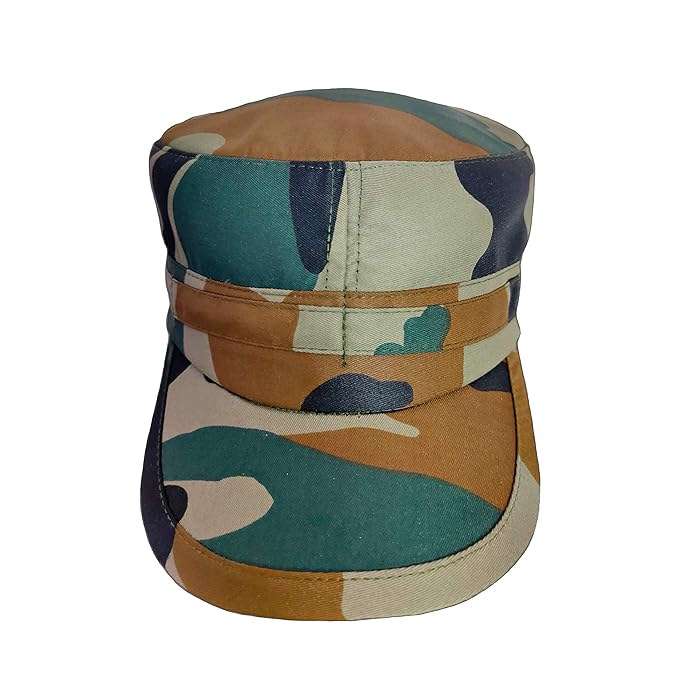 Buy KT Cotton Military Indian Army Cap for Men & Women Baseball ...